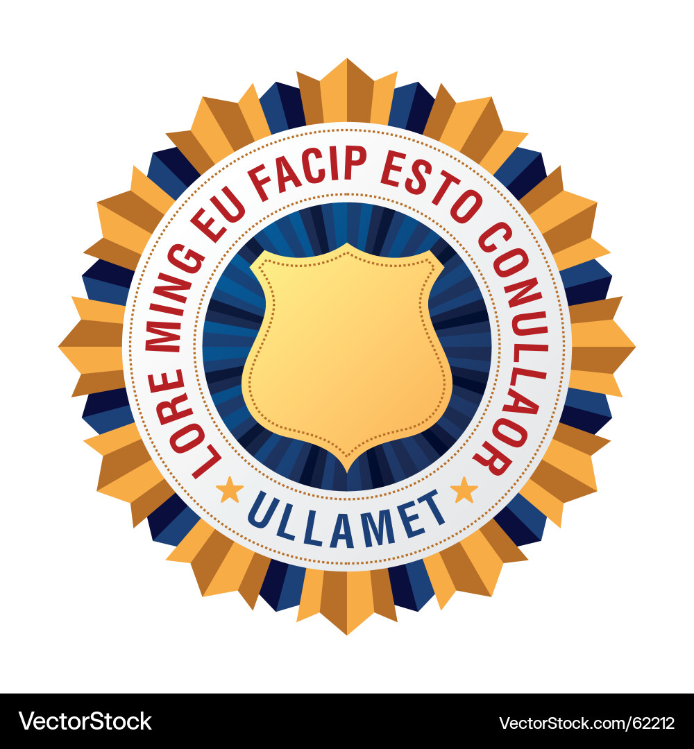 Emblem Royalty Free Vector Image - VectorStock
