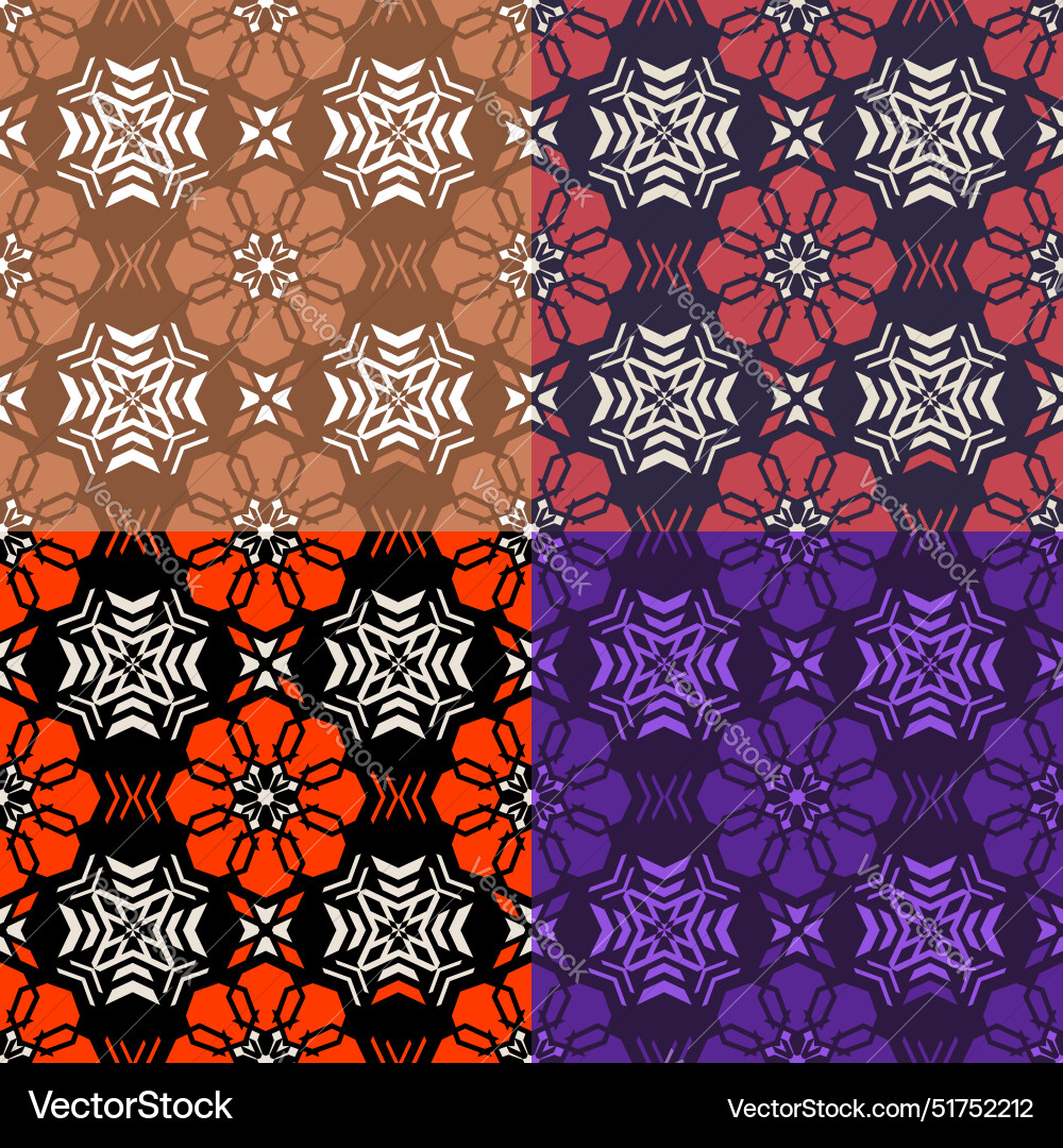 Islamic al hambra abstract style seamless pattern Vector Image