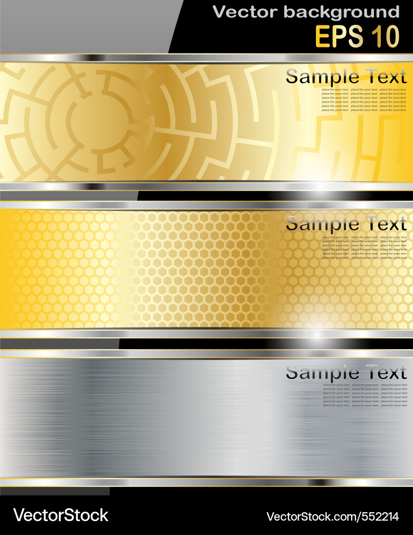 Abstract Metallic Backdrop Royalty Free Vector Image