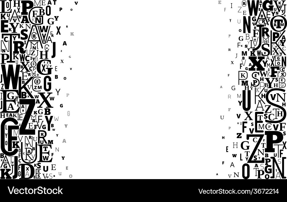 Alphabet background Royalty Free Vector Image - VectorStock