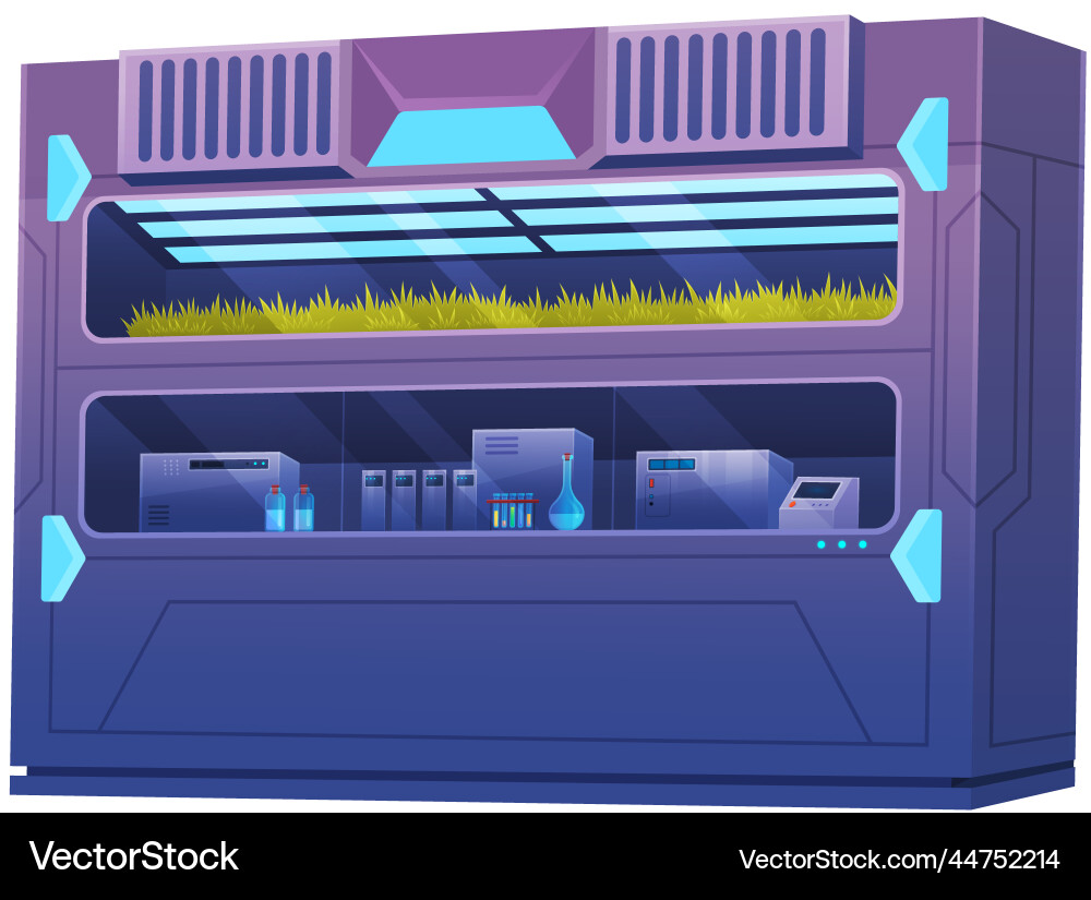 Chemistry laboratory bio workers Royalty Free Vector Image