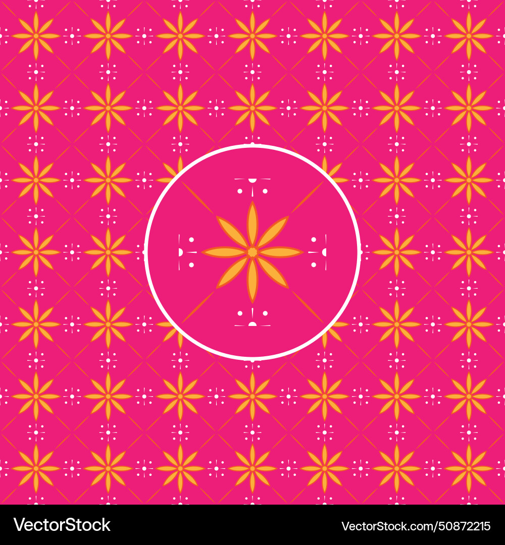 Batik truntum contrast Royalty Free Vector Image