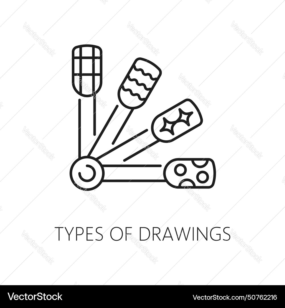 Nail manicure service icon with drawings templates