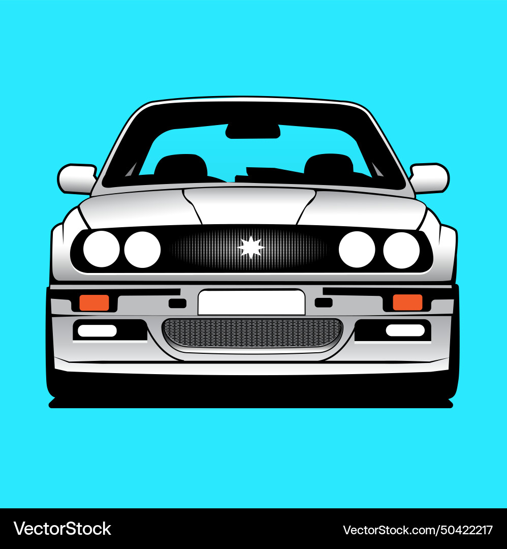 Private sedan Royalty Free Vector Image - VectorStock