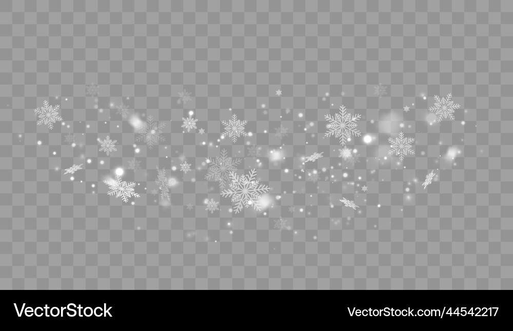 Snowstorm cold snow wind isolated Royalty Free Vector Image