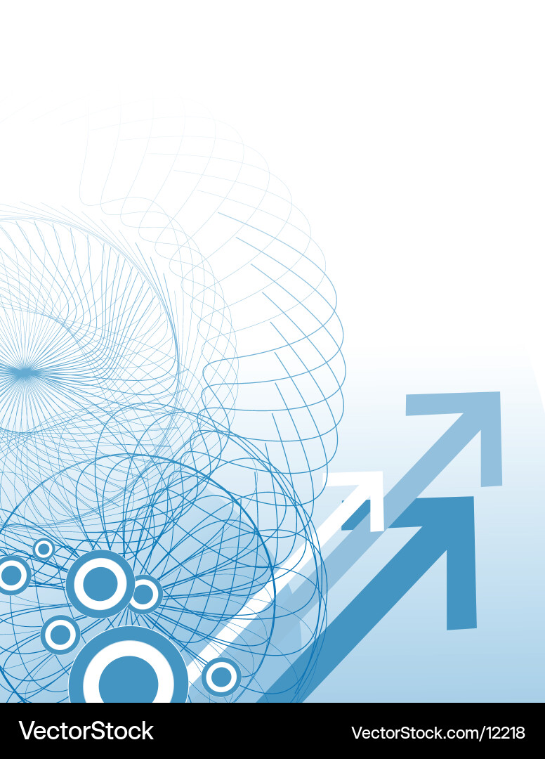 Blue abstract Royalty Free Vector Image - VectorStock