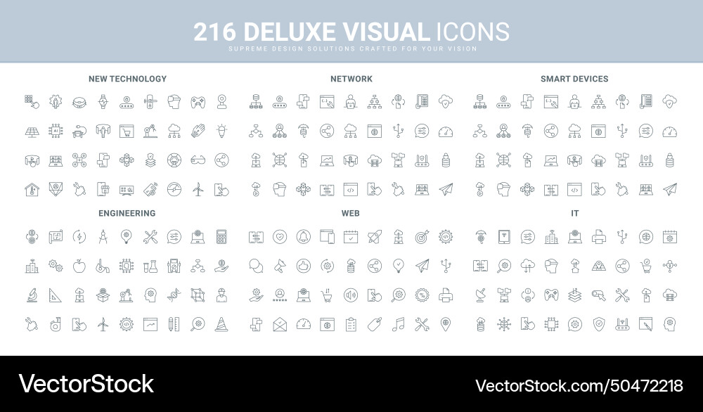 Network communication smart devices Royalty Free Vector