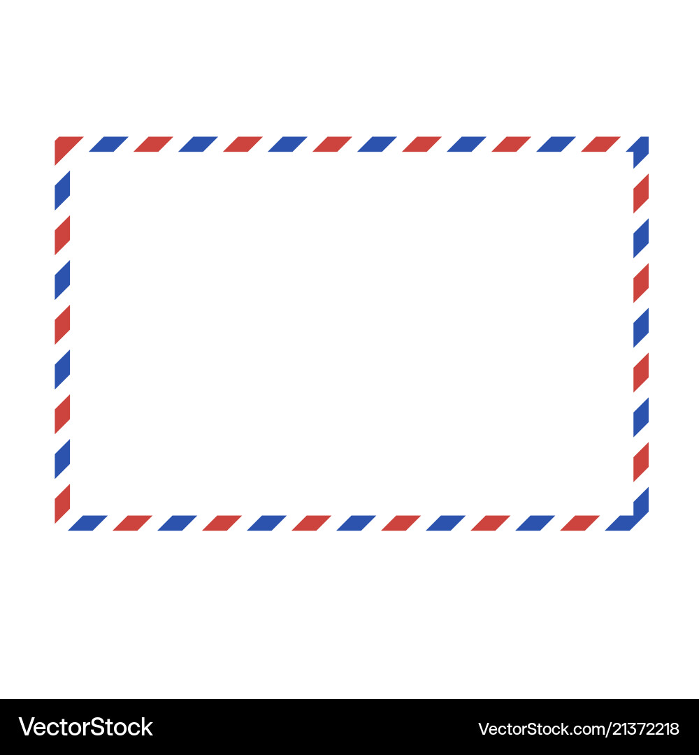 Postal Background - White Royalty Free Vector Image