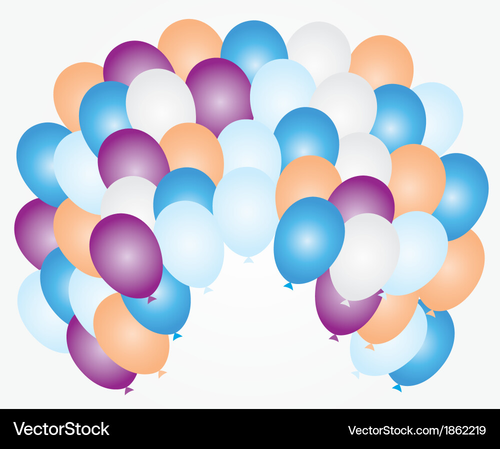 Balloons Royalty Free Vector Image - VectorStock