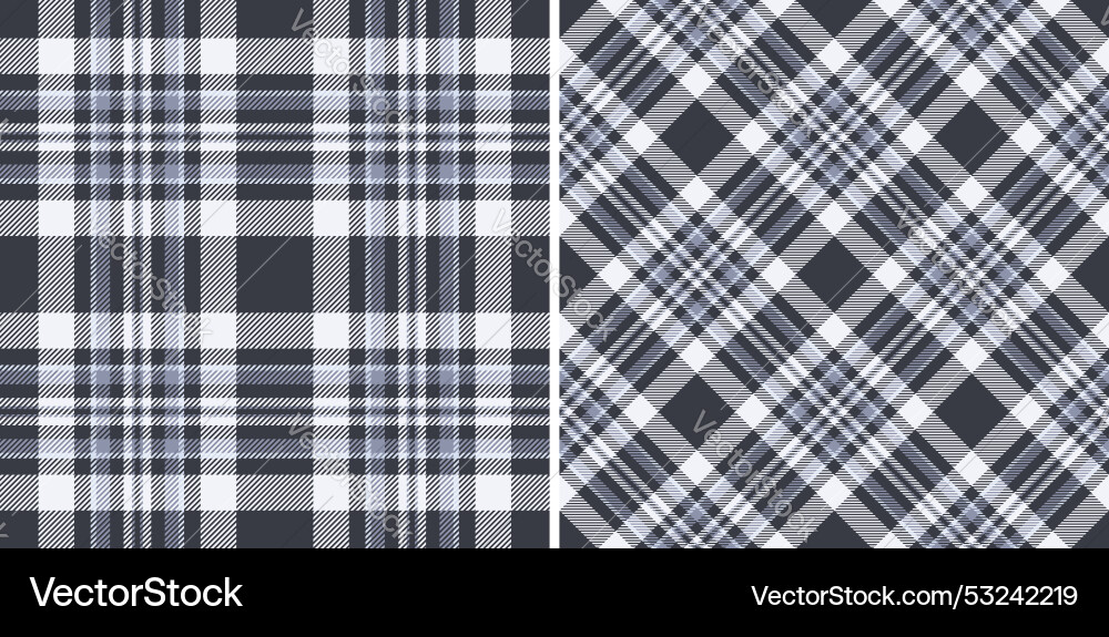 Check pattern seamless of background tartan Vector Image