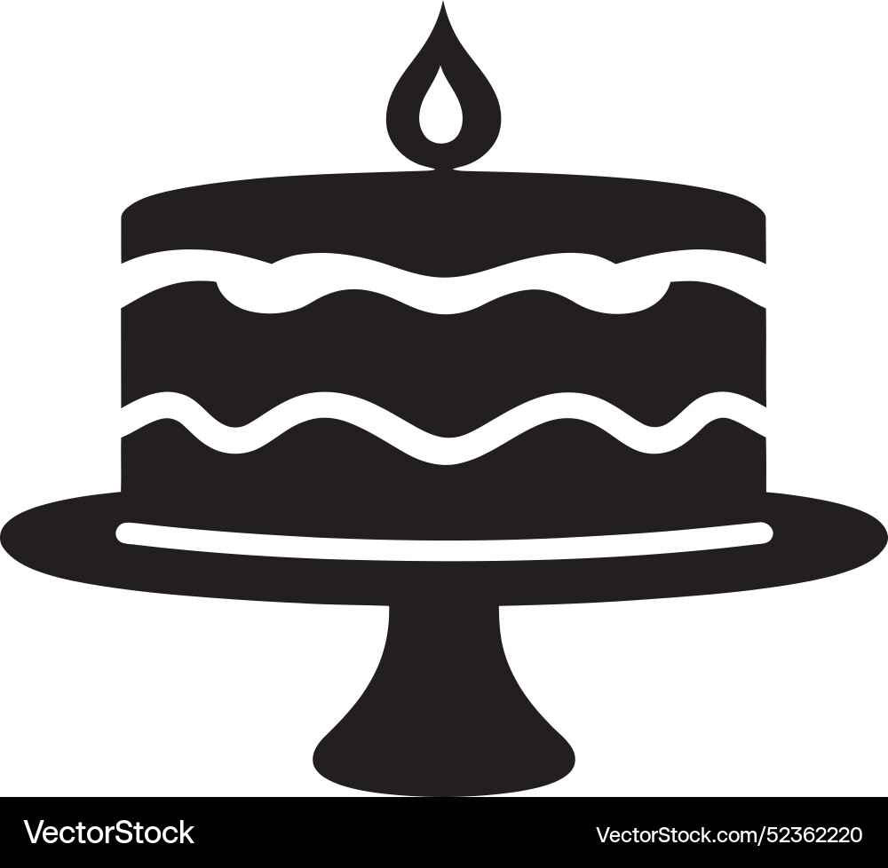 Cake odyssey artistic bakery extravaganza Vector Image