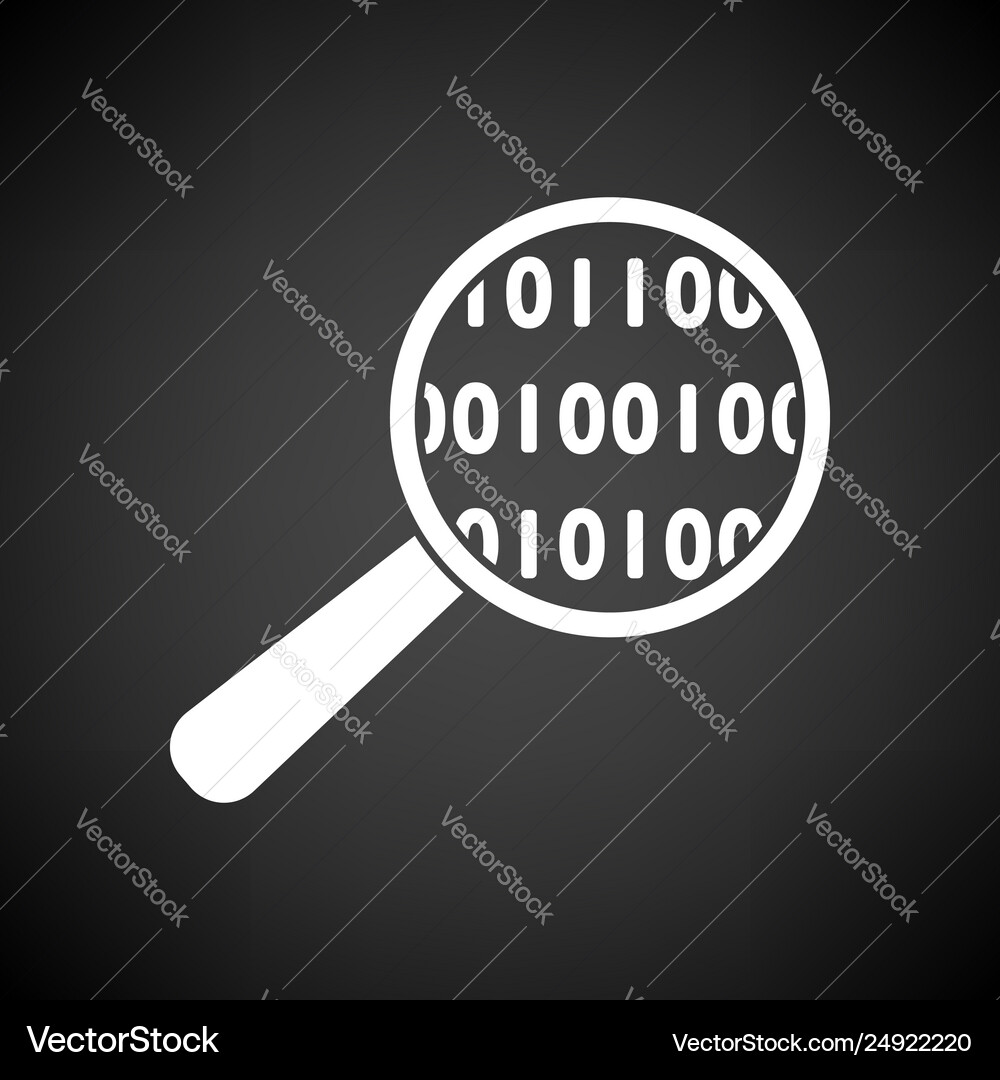 Data analysing icon Royalty Free Vector Image - VectorStock