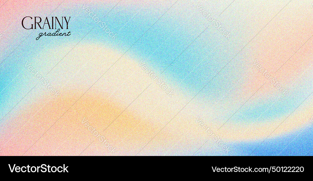 Muted wallpaper grainy gradient pastel color Vector Image
