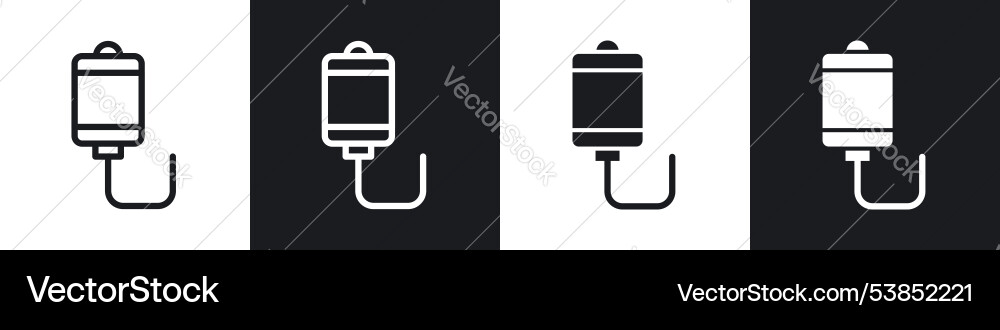 Chemotherapy icon set Royalty Free Vector Image