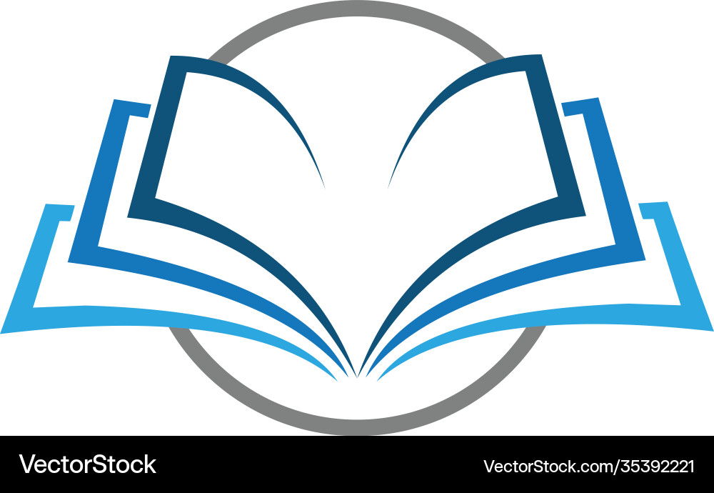 Book Vector Logo Plüschdecke Vector Logo Buch PIXERS.DE