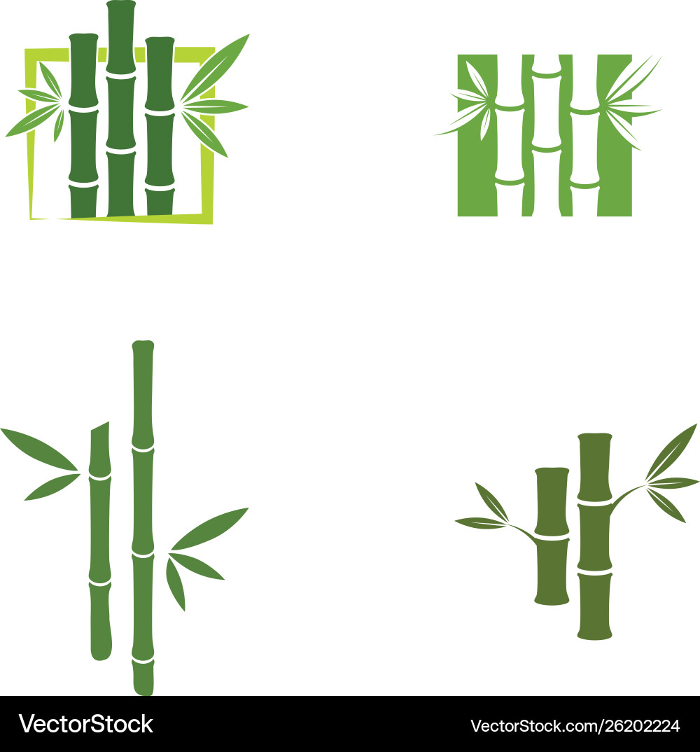 Bamboo icon Royalty Free Vector Image - VectorStock