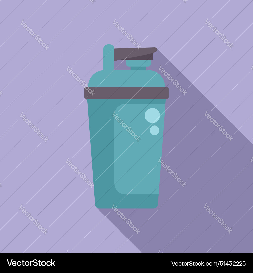 A modern protein shaker Royalty Free Vector Image