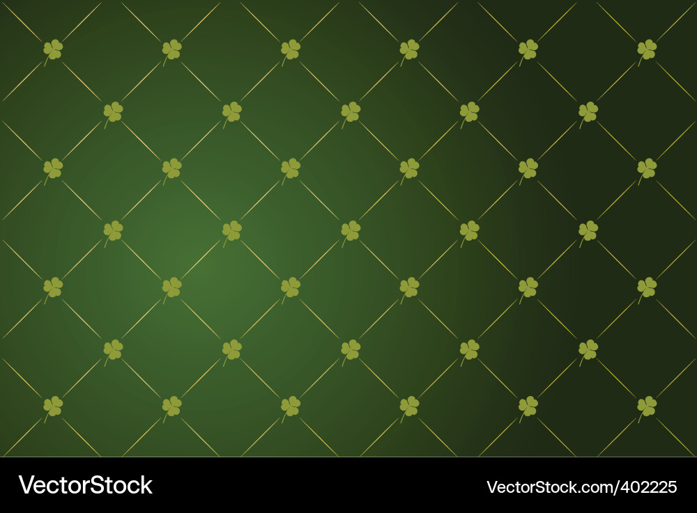 Clover background Royalty Free Vector Image - VectorStock