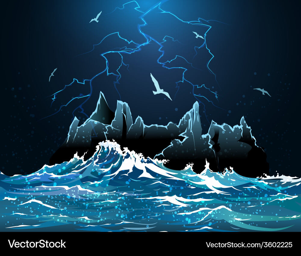 Lightning Royalty Free Vector Image - VectorStock