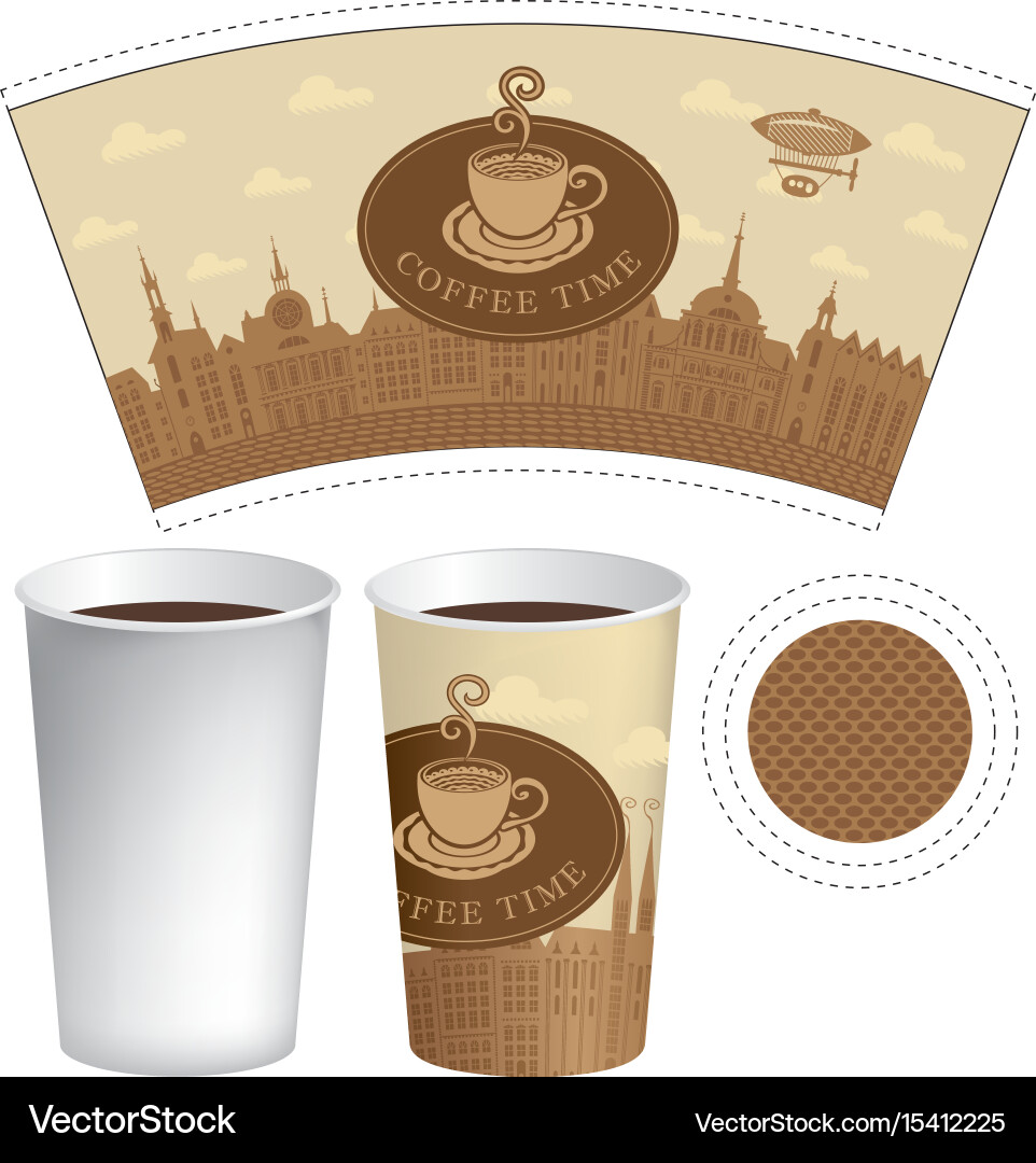 Paper Coffee Mug Template