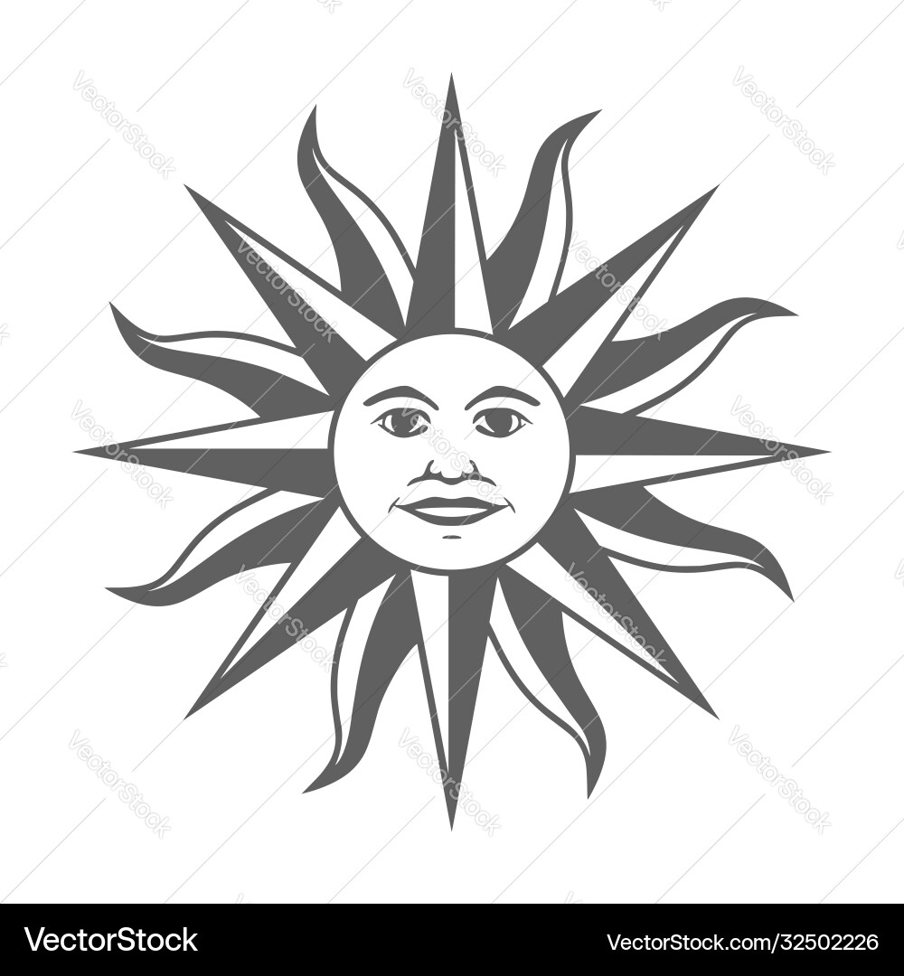 Sun Royalty Free Vector Image - VectorStock