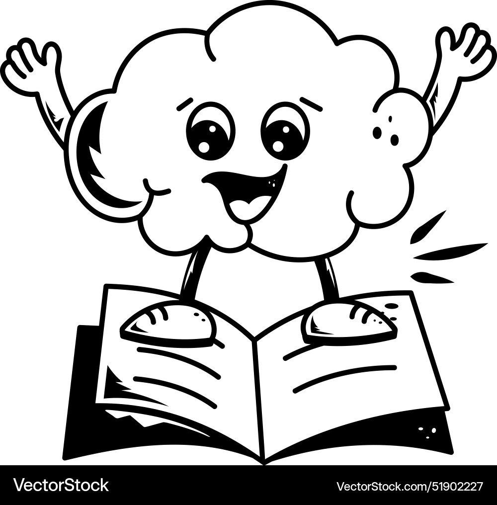 Gaining knowledge Royalty Free Vector Image - VectorStock