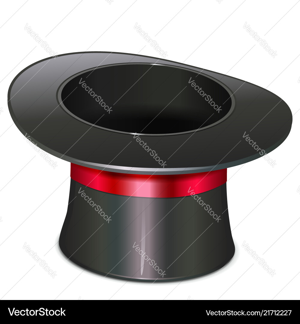 Magic hat icon Royalty Free Vector Image - VectorStock