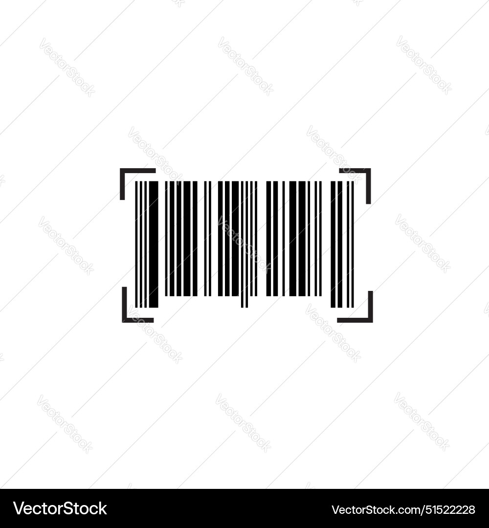 Barcode read icon Royalty Free Vector Image - VectorStock