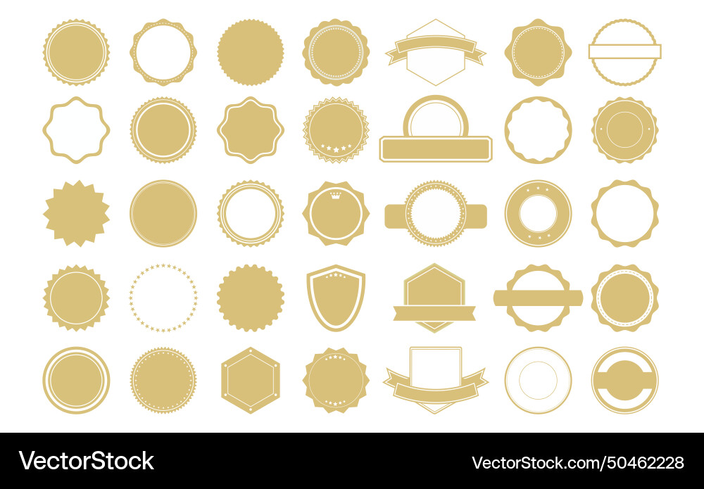 Element design collection for label and logo Vector Image