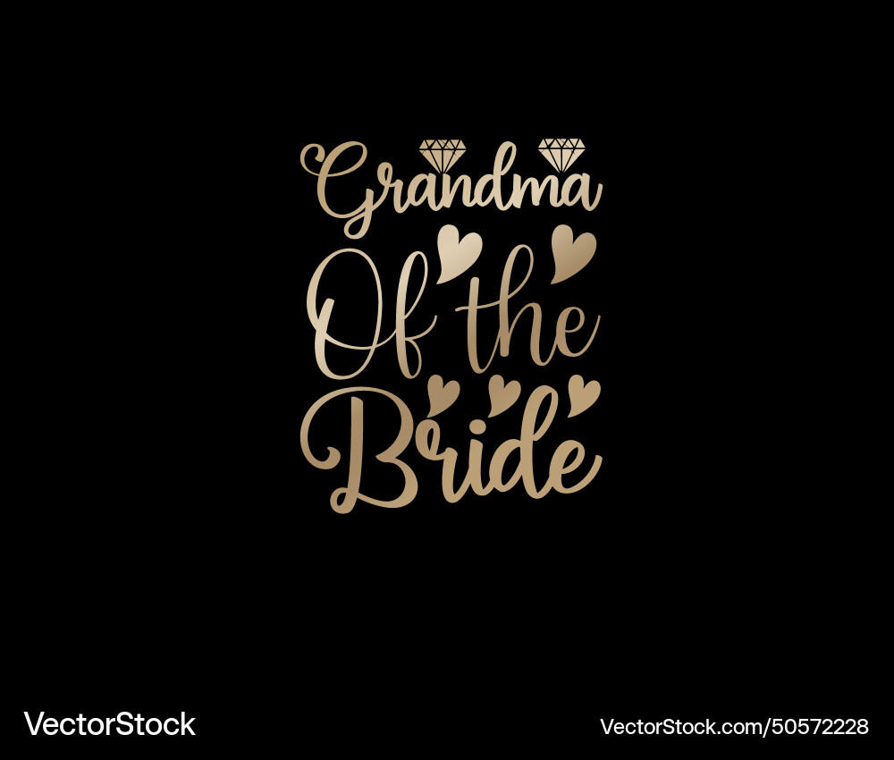 Wedding lettering t-shirt design Royalty Free Vector Image