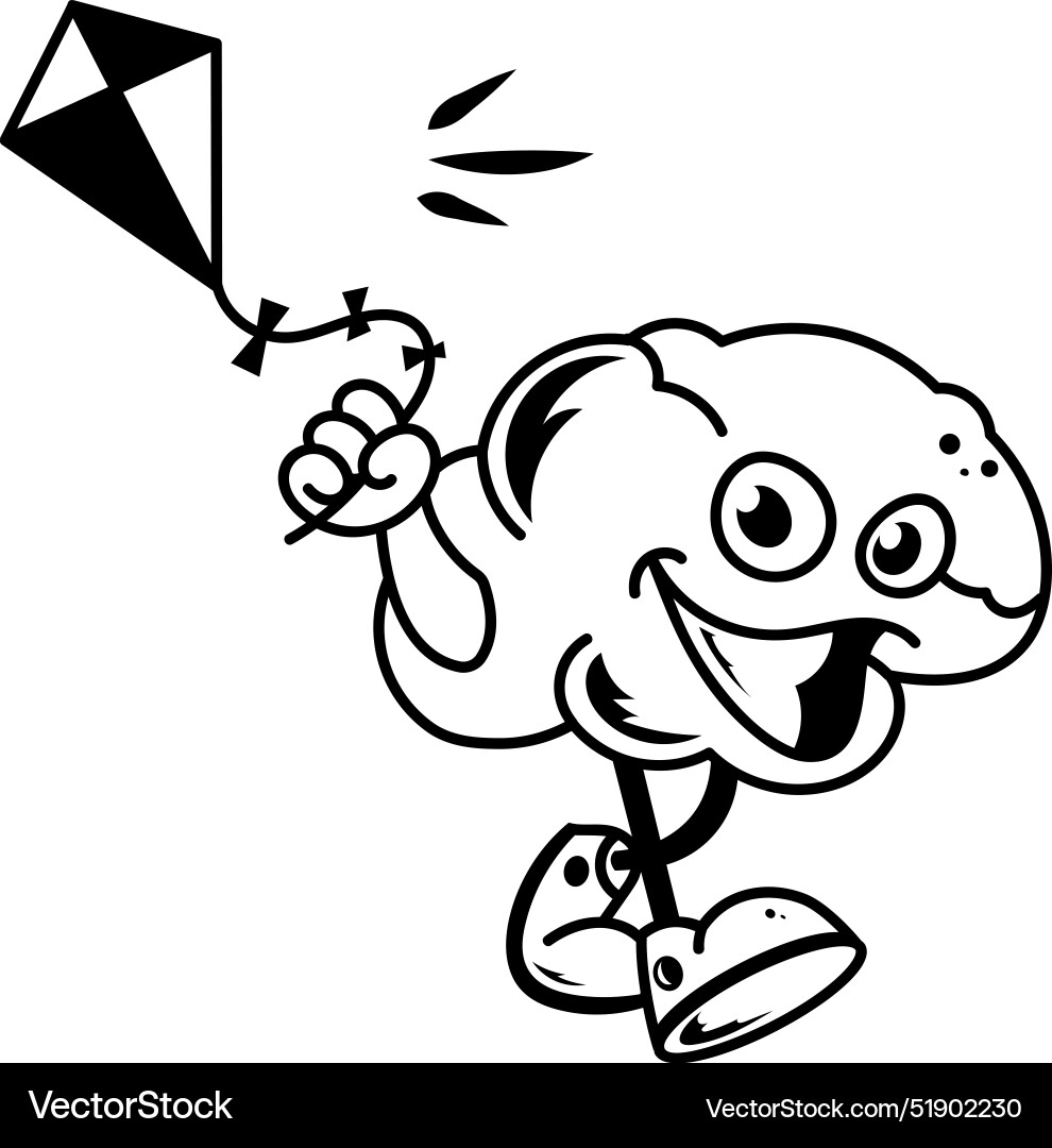 Dizzy brain Royalty Free Vector Image - VectorStock