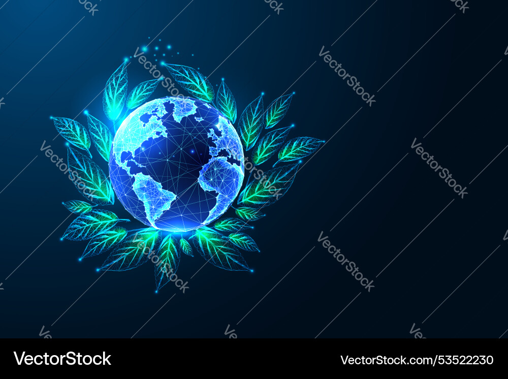 Sustainability reforestation climate change Vector Image