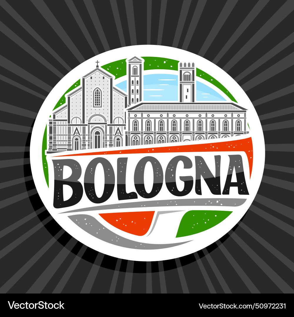 Logo for bologna Royalty Free Vector Image - VectorStock