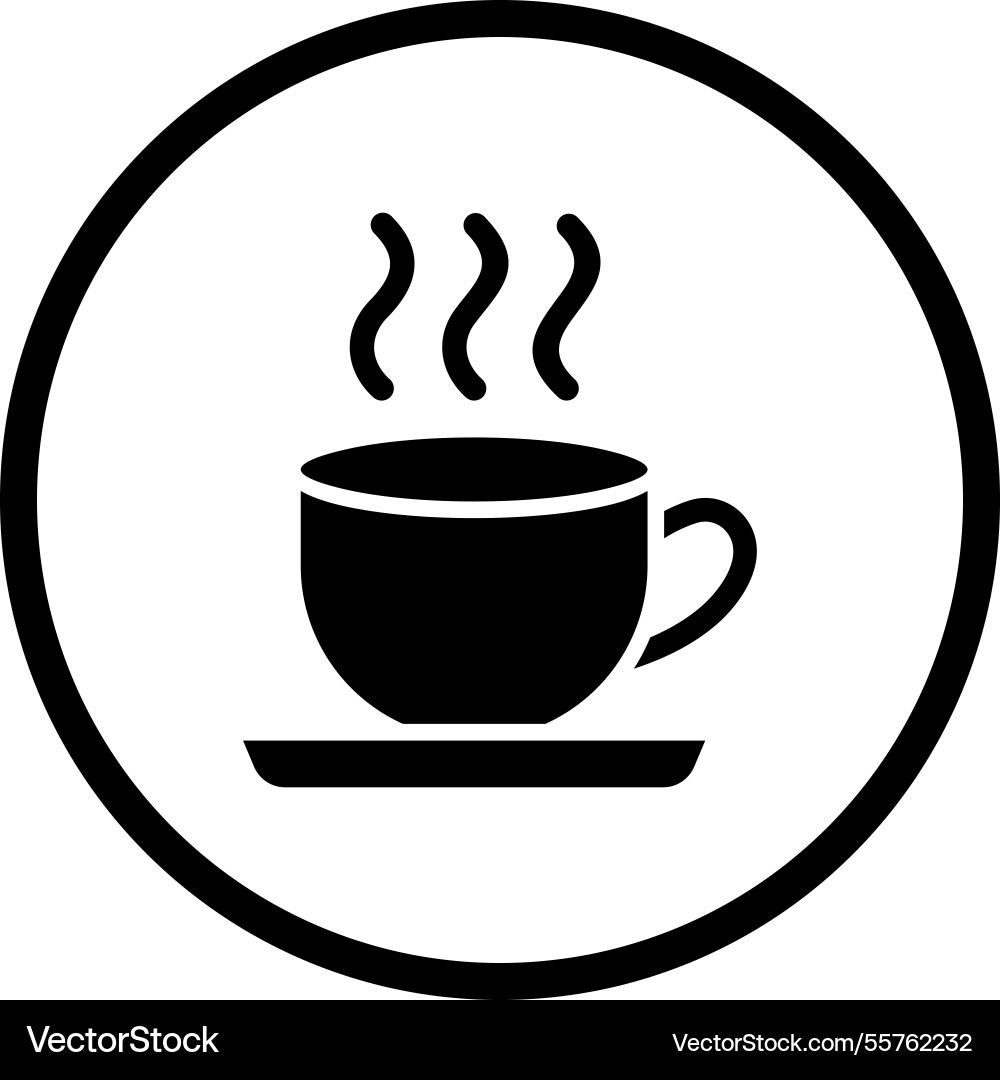 Tea cup icon design Royalty Free Vector Image - VectorStock