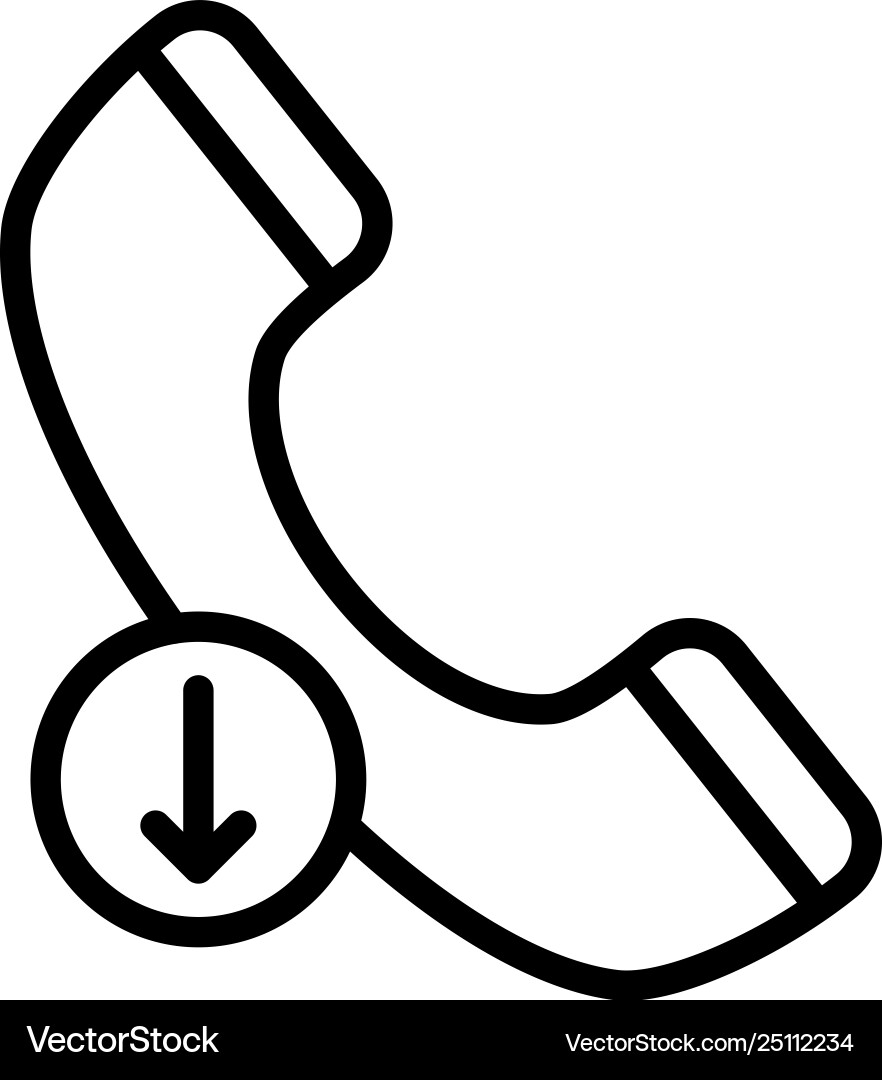Download call Royalty Free Vector Image - VectorStock