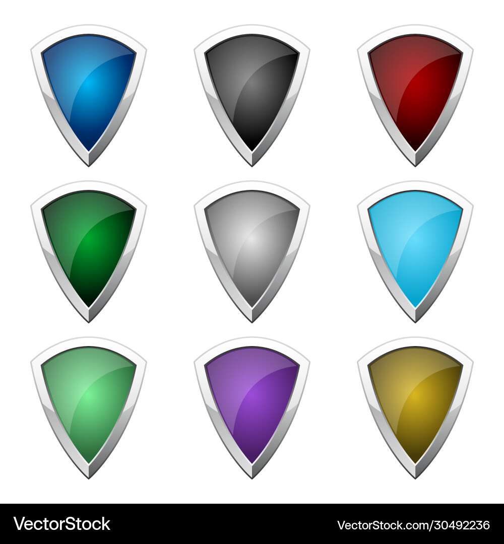 Protection shield Royalty Free Vector Image - VectorStock