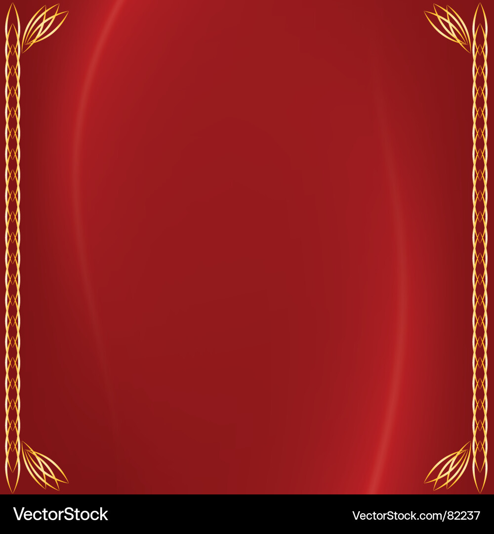 Silk border Royalty Free Vector Image - VectorStock