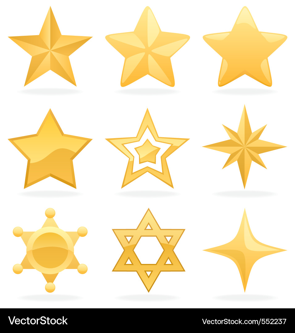 Golden Star Vector Images (over 110,000)