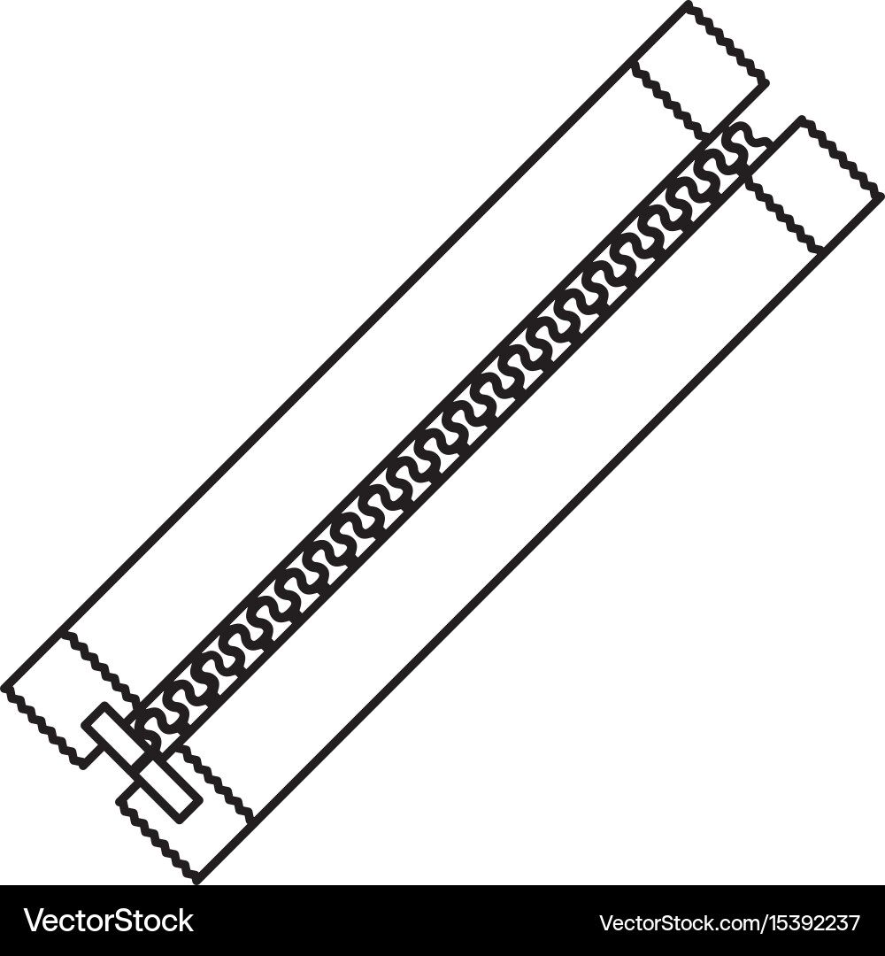 Zipper symbol Royalty Free Vector Image - VectorStock