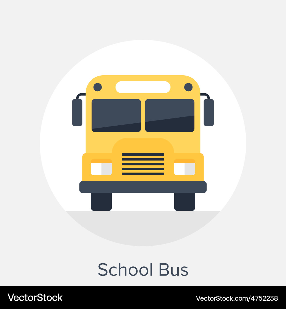 School bus Royalty Free Vector Image - VectorStock