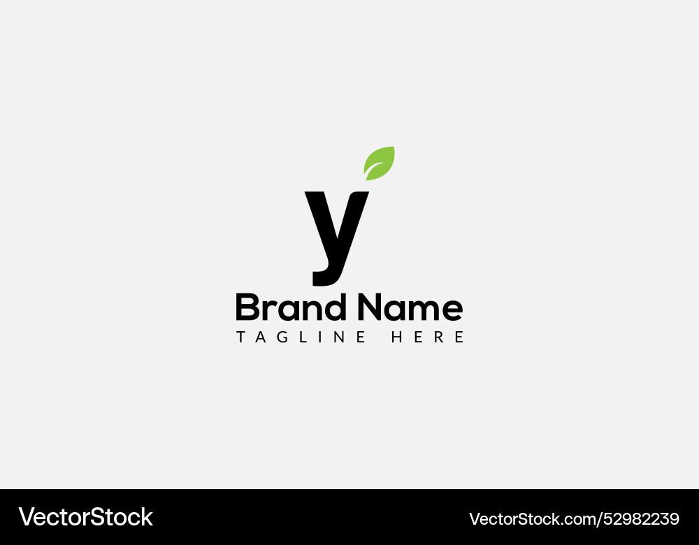 Co logo on letter y template Royalty Free Vector Image