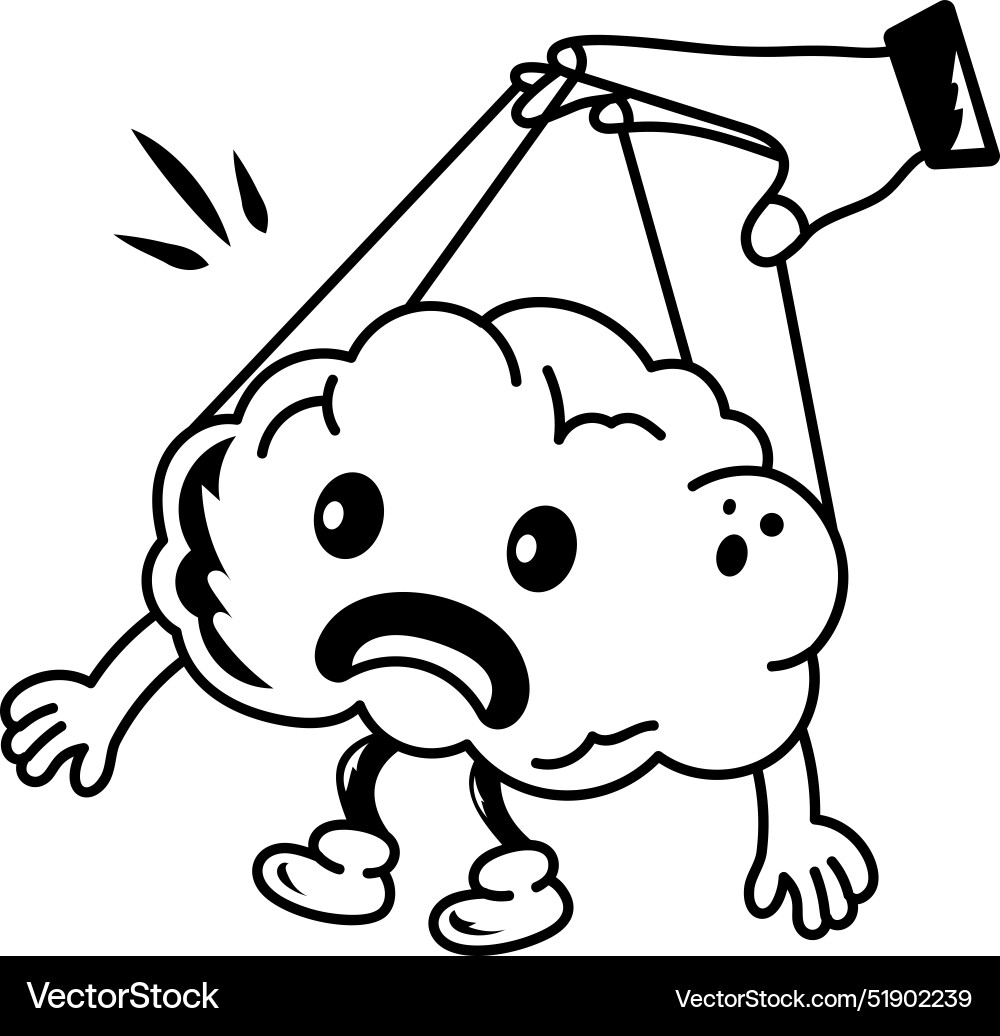Manipulate mind Royalty Free Vector Image - VectorStock