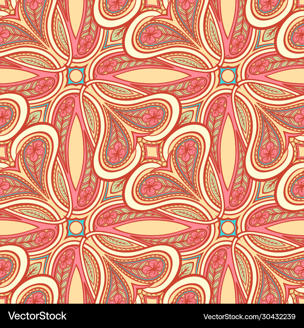 Pink vintage flowers Royalty Free Vector Image