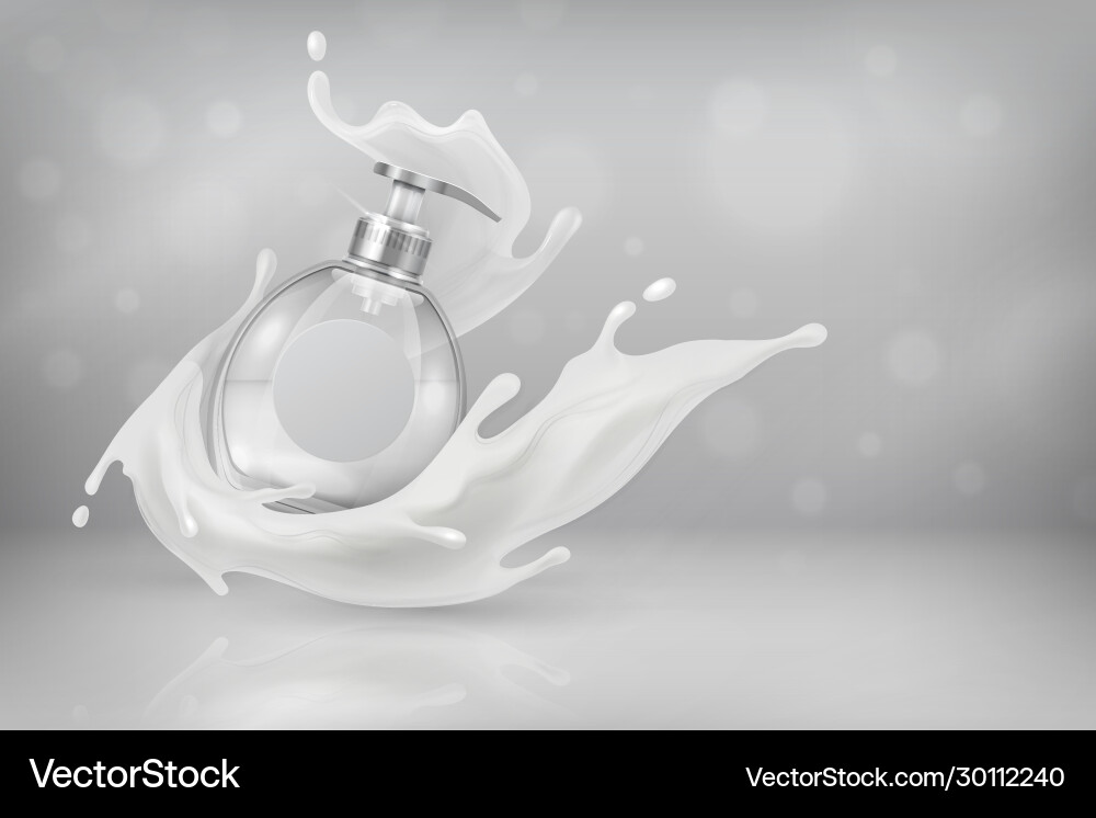 Spender Hintergrundlotion und Creme-Container Vektorbild