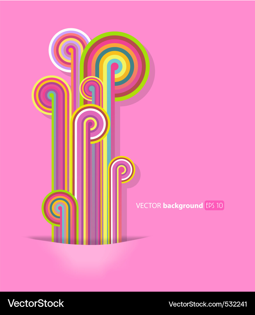 Rainbow Spectrum Burst Royalty Free Vector Image