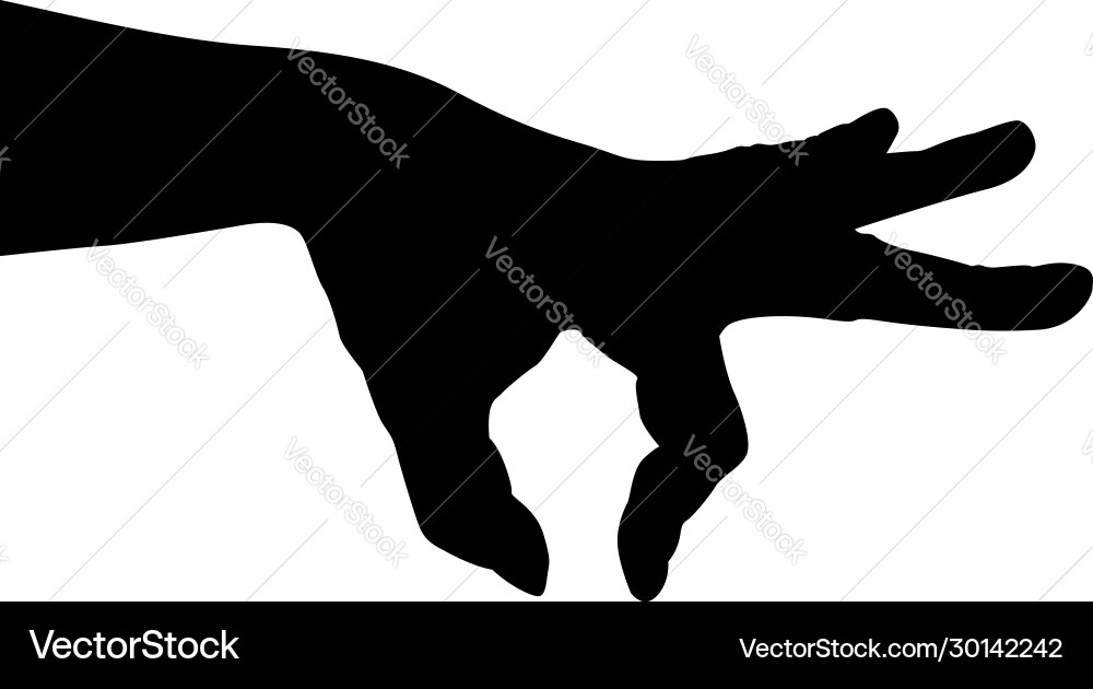 Hand Royalty Free Vector Image - VectorStock