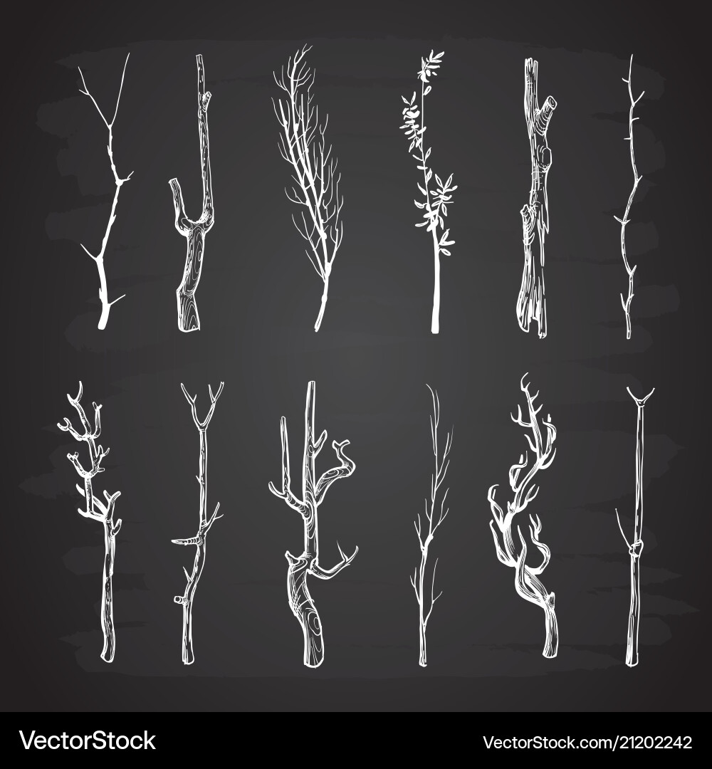 Chalk Stick Outline Vector Images (over 510)