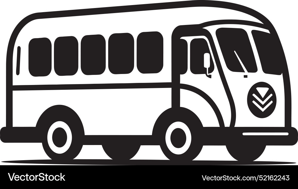 Bus driver character in action express v Vector Image