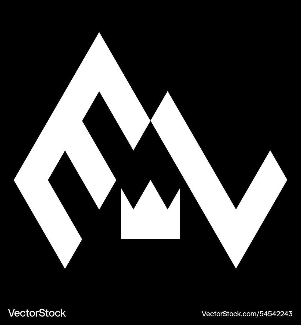 Stylish el initial letter logo with clean Vector Image