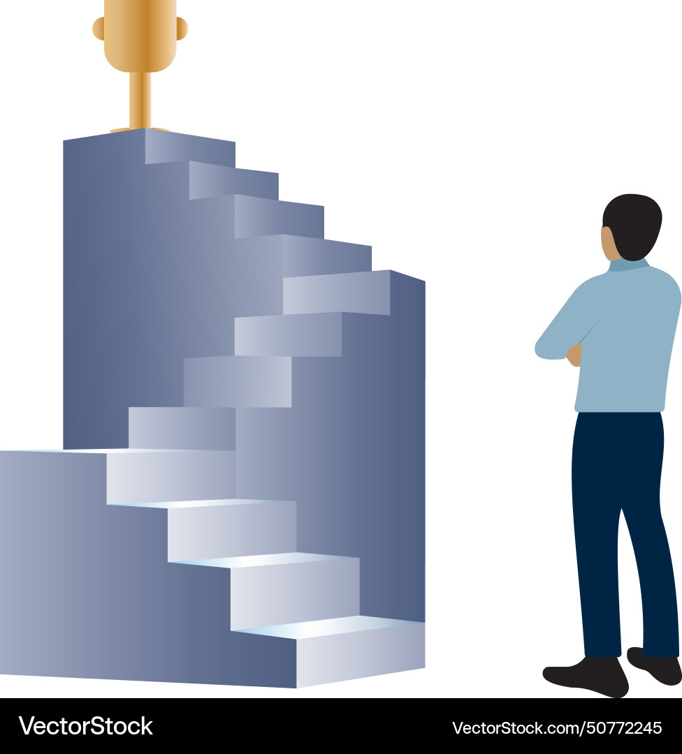 Business Success Steps Royalty Free Vector Image